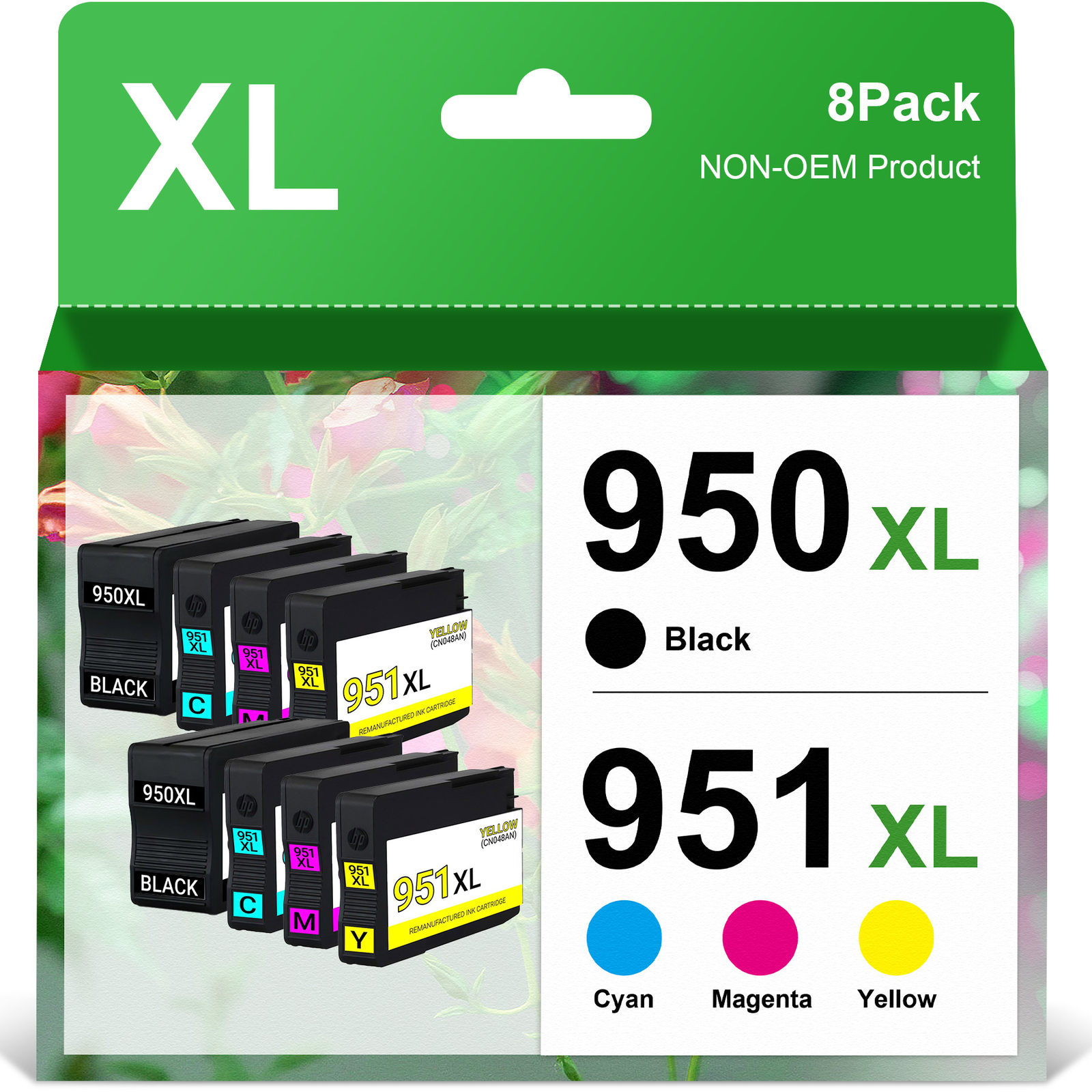 950XL 951XL Ink Cartridges for HP Officejet Pro 8610 8615 8620 8625 ...