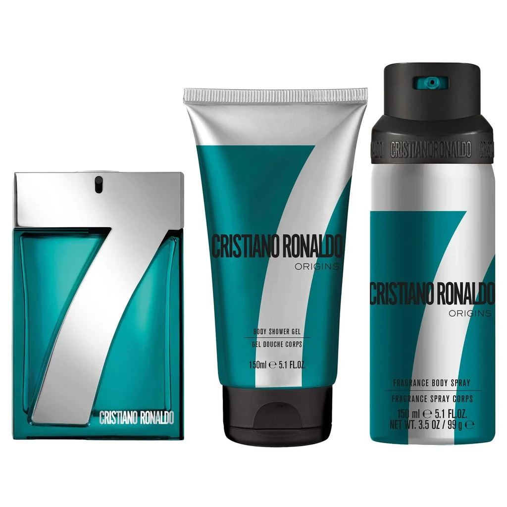 CR7 Game On 100ml Eau de toilette, Shower Gel & Body Spray Gift😀 Entre ...