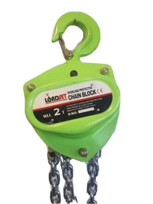 Chain Block 3T x 3 Metre Lift Block and tackle LOADSET HOIST | eBay ...