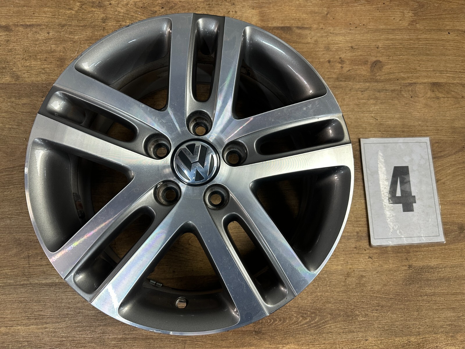 1x Alufelge Original VW Golf 6 5 Plus Touran 1K0601025BM AJ Atlanta 6 ...