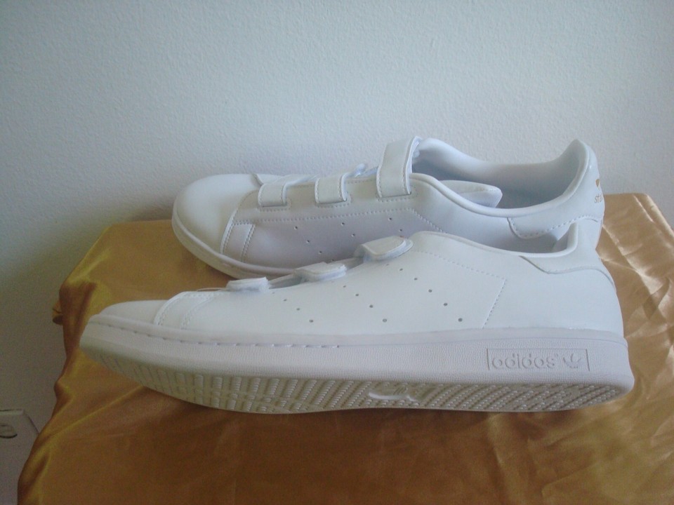 NWOB Adidas Prime Men' s Stan Smith Shoes Size 12 White Color Loops ...