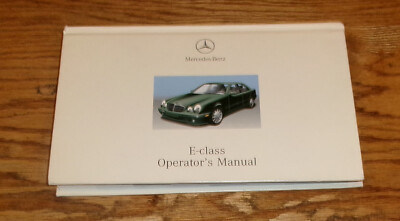 Original 2001 Mercedes Benz E-Class Owners Operators Manual 01 E320 ...