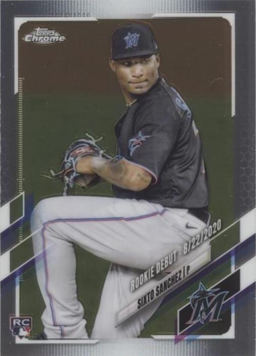 2021 Topps Chrome Update Series - Rookie Debut Sixto Sanchez #USC90 (RC ...