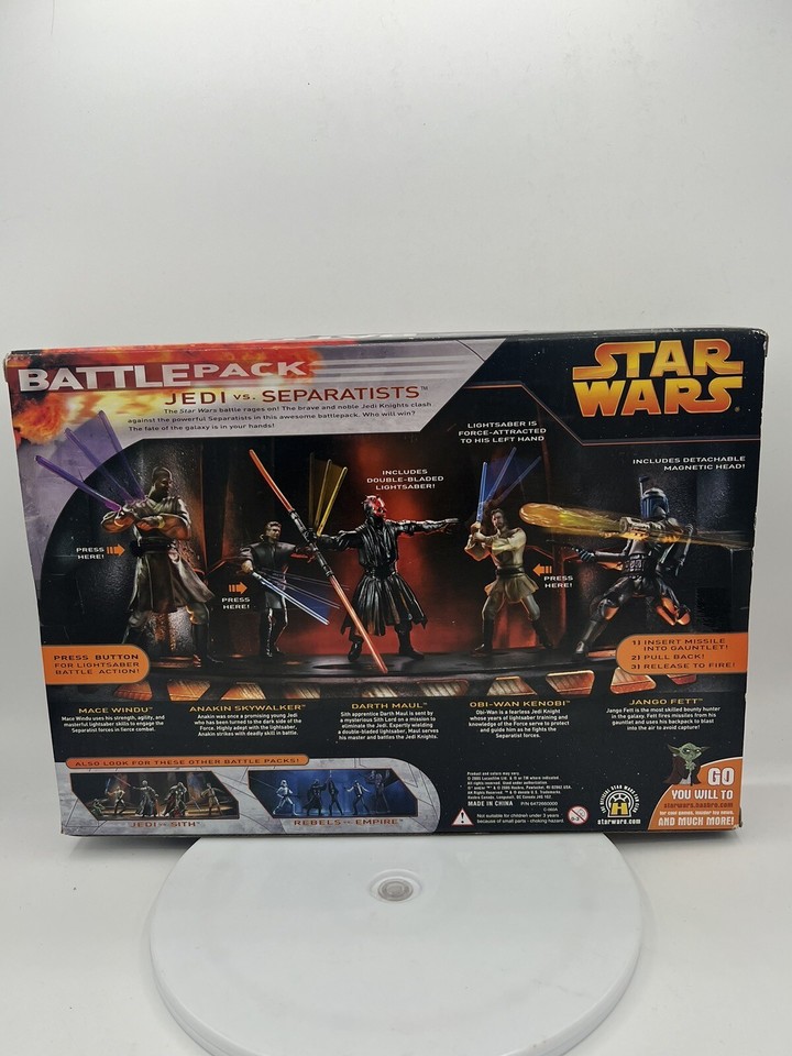 2005 STAR WARS Revenge Of The Sith Jedi Temple Assault Battle Pack NEW ...