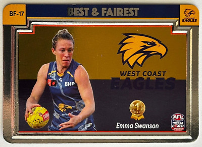 AFLW Teamcoach 2023 - EMMA SWANSON (WEST COAST EAGLES) Best & Fairest ...