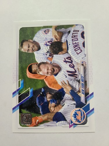 2021 Topps Baseball Card New York Mets 555 | eBay