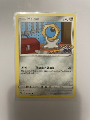 Meltan 45/78 - Pokémon GO - Common - Pokemon Card TCG - STAMPED | eBay