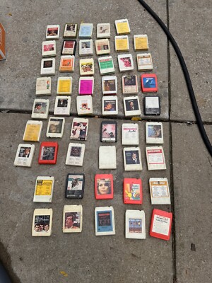 8- track tapes ( 51 tapes in total ) | eBay