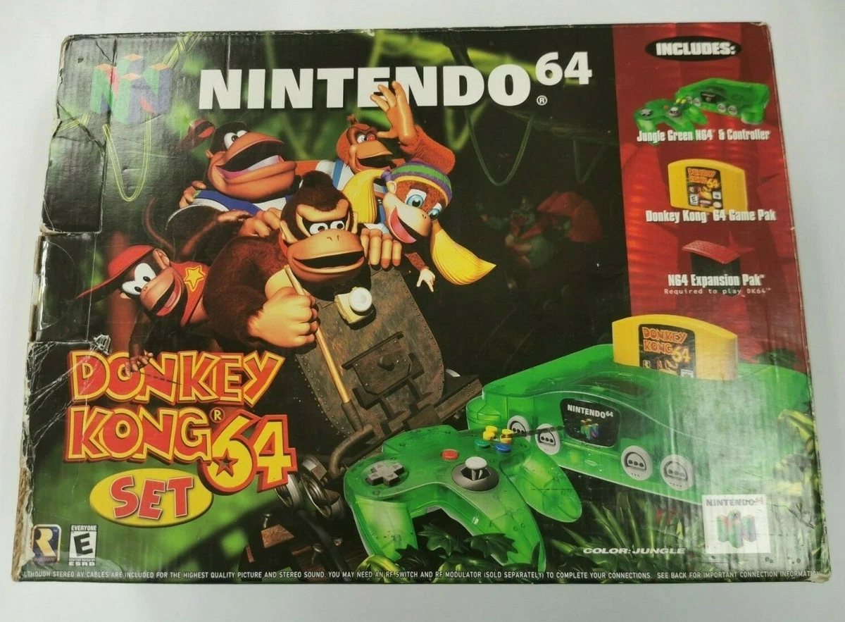 Nintendo 64 Green Console