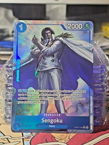 One Piece Card Game Sengoku OP07-046 R Alternate Art Parallel Card NM ...