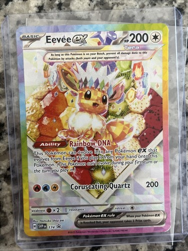 Pokemon TCG Eevee Promo Prismatic Evolutions SPC SIR 174 | eBay