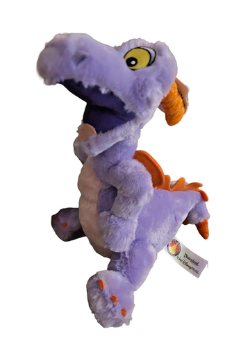 Disney Parks Figment Purple Dragon Epcot Center 12” Plush Stuffed ...
