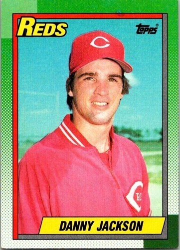 Danny Jackson Topps 445 Cincinnati Reds 1990 Baseball Card | eBay
