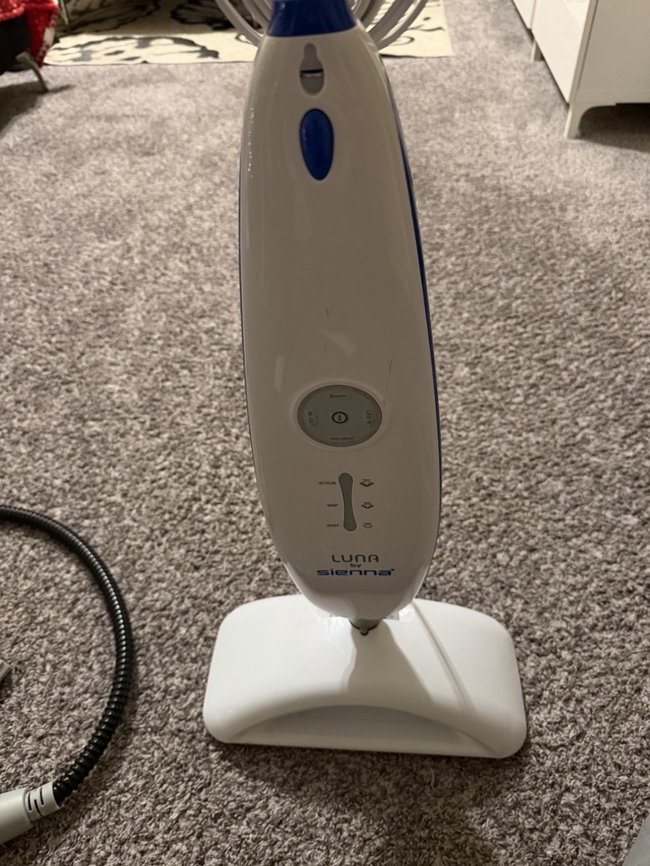 Sienna Luna Steam Cleaner Mop w/ Sonic Micro Pulse Vibration Technology ...