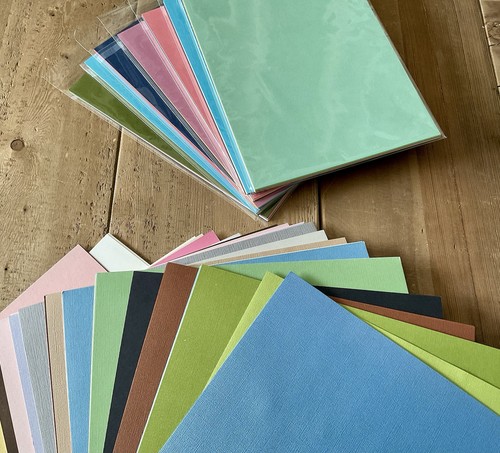Solid Cardstock Lot - 12x12 & 8.5x11 | Craftroom Clear-out | 150+ Full ...