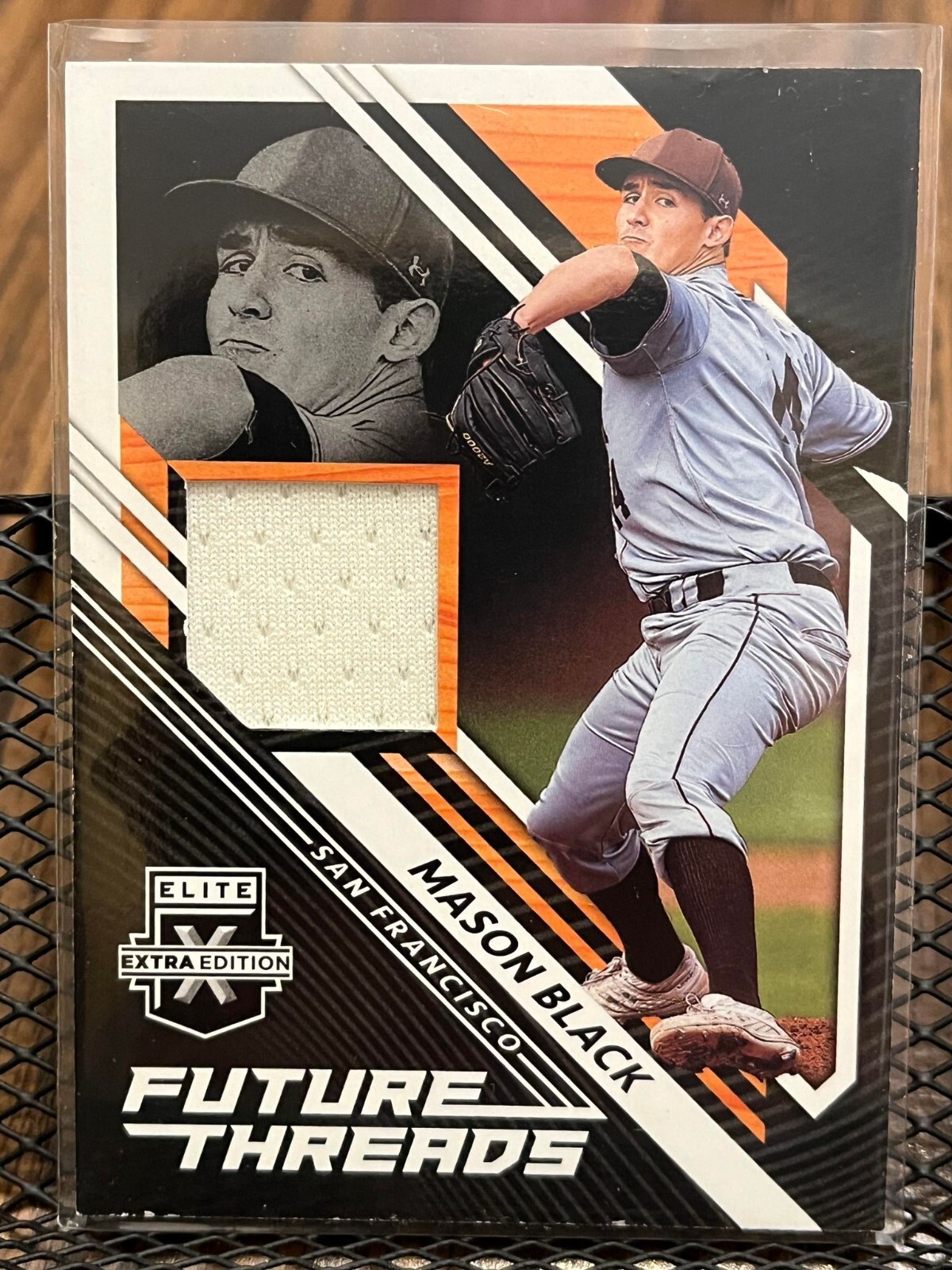 MASON BLACK 2021 ELITE EXTRA EDITION "FUTURE THREADS" ROOKIE JERSEY ...