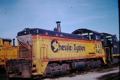 Original 1980 Chessie Switcher Locomotive #9402 Barr Yard Riverdale ...