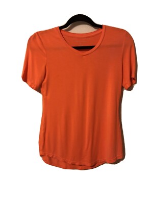 Copper Key Kids Peach Knit Vneck Top Size L Rayon | eBay