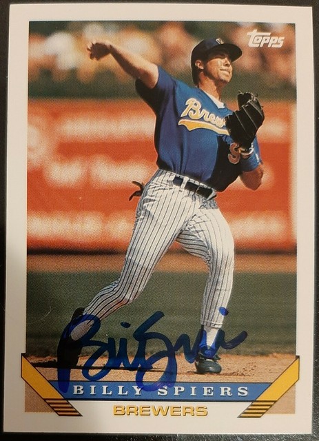 1993 Topps - #619 Bill Spiers for sale online | eBay