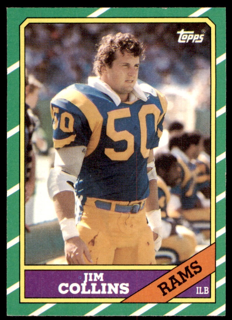 1986 Topps Jim Collins Los Angeles Rams #89 | eBay