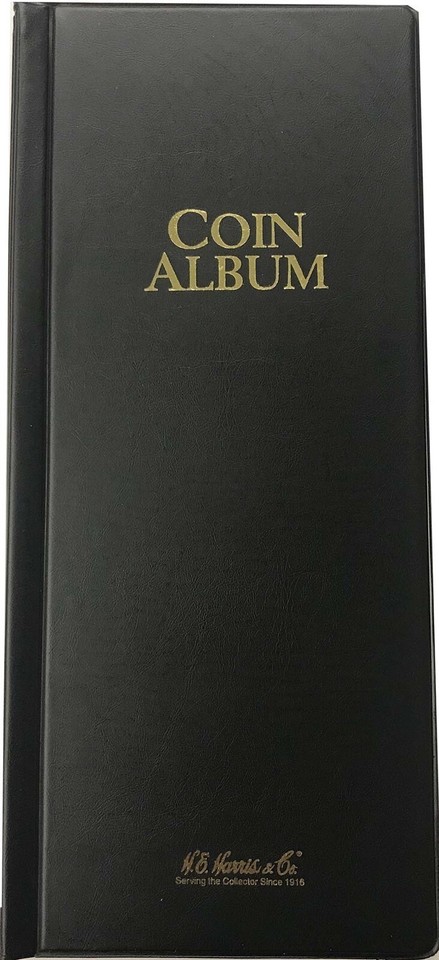 Coin Stock Book 80 Pocket Mini Album For 2x2 Flips Holders Wallet ...