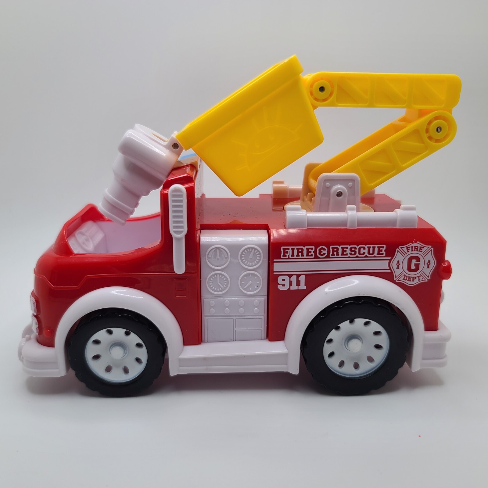 Ryans World Fire Engine Truck Vehicle Jada Toys Red White Yellow | eBay