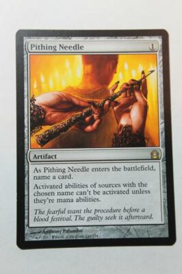 MTG Pithing Needle x1- -Return to Ravnica-Lightly Played | eBay