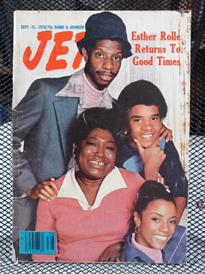 GOOD TIMES TV Show Esther Rolle Black Americana JET Magazine September ...