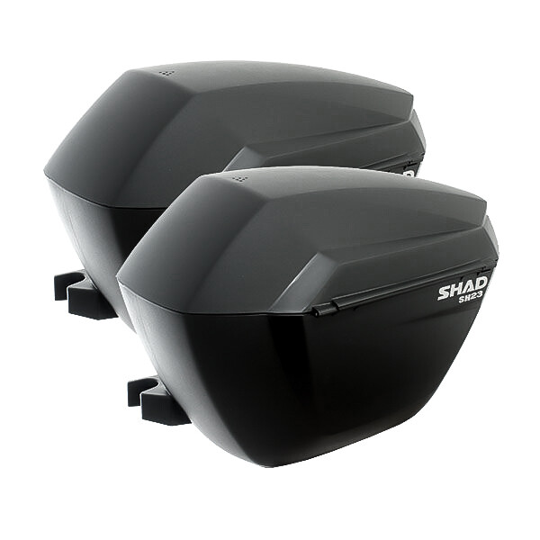 SHAD Sh23 Pannier Set 23l Side Case / Bag Luggage Motorcycle Scooter ...