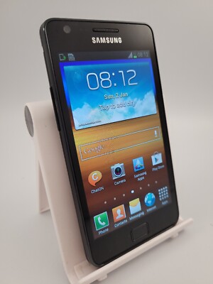 Samsung Galaxy S2 I9100 Black Unlocked 16GB 1GB RAM 4.3" Android ...