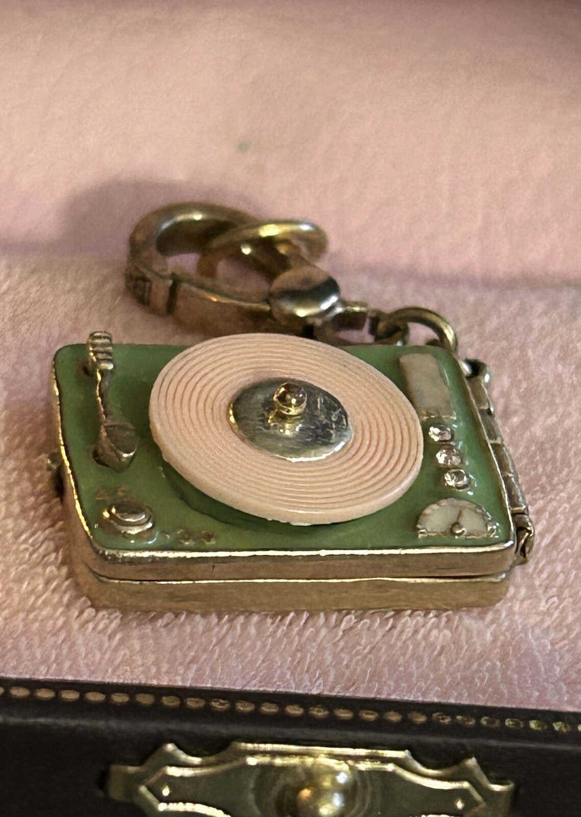 Juicy Couture Record Player Charm For Bracelet. B/box | eBay.de