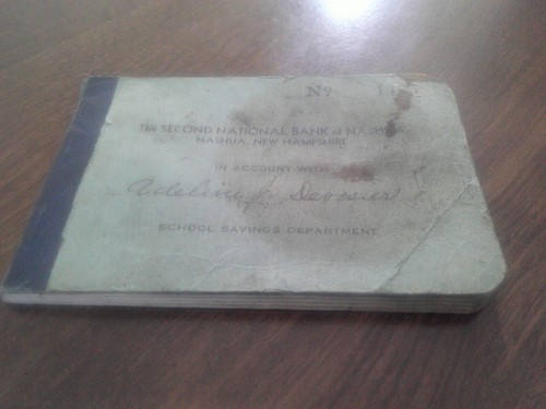 NASHUA NH "THE SECOND BANK OF NASHUA ACCOUNT BOOK | eBay