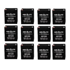 Northern BD124 Maintenance 12 Volt 4 Ah Alarm Backup AGM Battery for ...