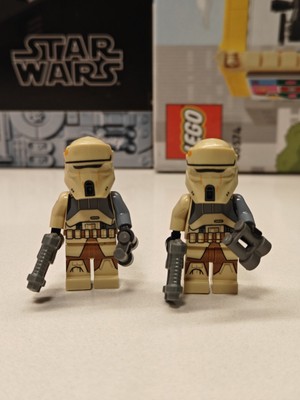 2x Star Wars Scarif Stormtrooper (Captain) Shoretrooper Custom Lego ...