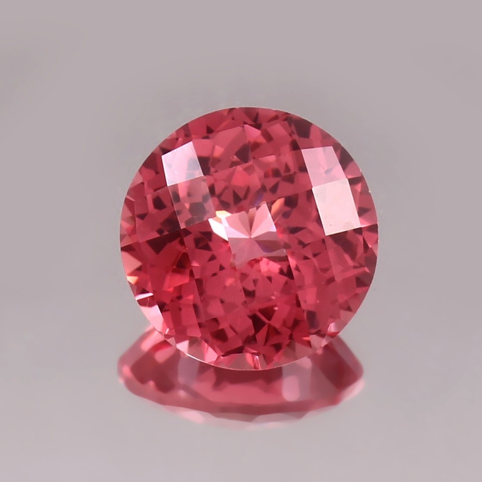 Ravishing 14x14 MM Natural Ceylon Padparadscha Sapphire Loose Round ...