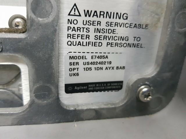 Keysight Agilent E7405A EMC Spectrum Analyzer 9 kHz to 26.5 GHz for ...