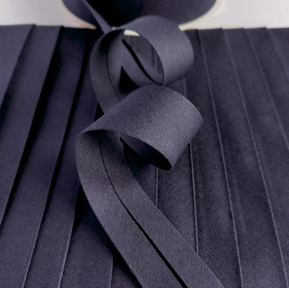 Bias Binding 25mm wide Poly Cotton Pre Folded Edge Tape - 3m 5m 10m or ...