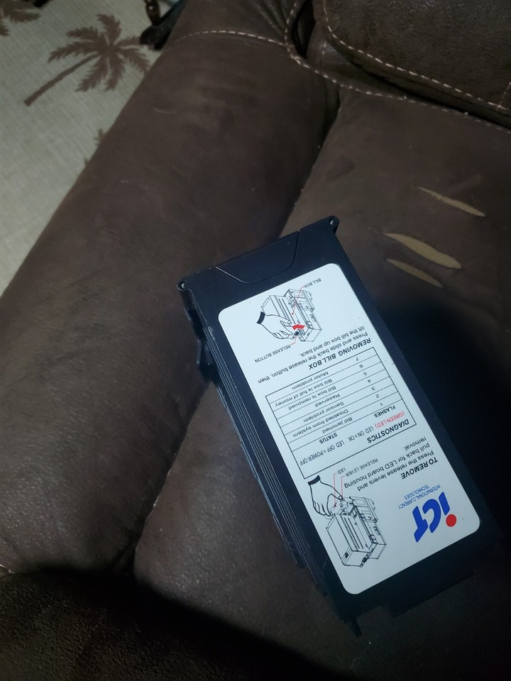 1 1000 bill stacker a-6 v-6 ict bill acceptor magazines | eBay