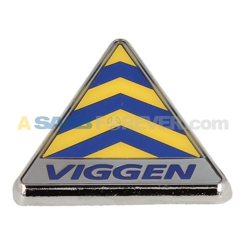 SAAB 9-3 VIGGEN EMBLEM BADGE FENDER DELTA NEW GENUINE OEM REPRODUCTION ...