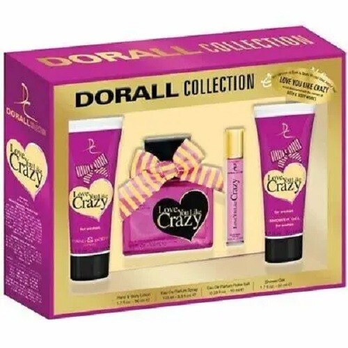 LOVE YOU LIKE CRAZY women's boutique 4 pc Gift Set by DORALL COLLECTION ...