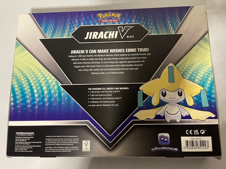 Pokemon Jirachi V Box New Sealed SWSH299 Box LOT OF 2 | eBay