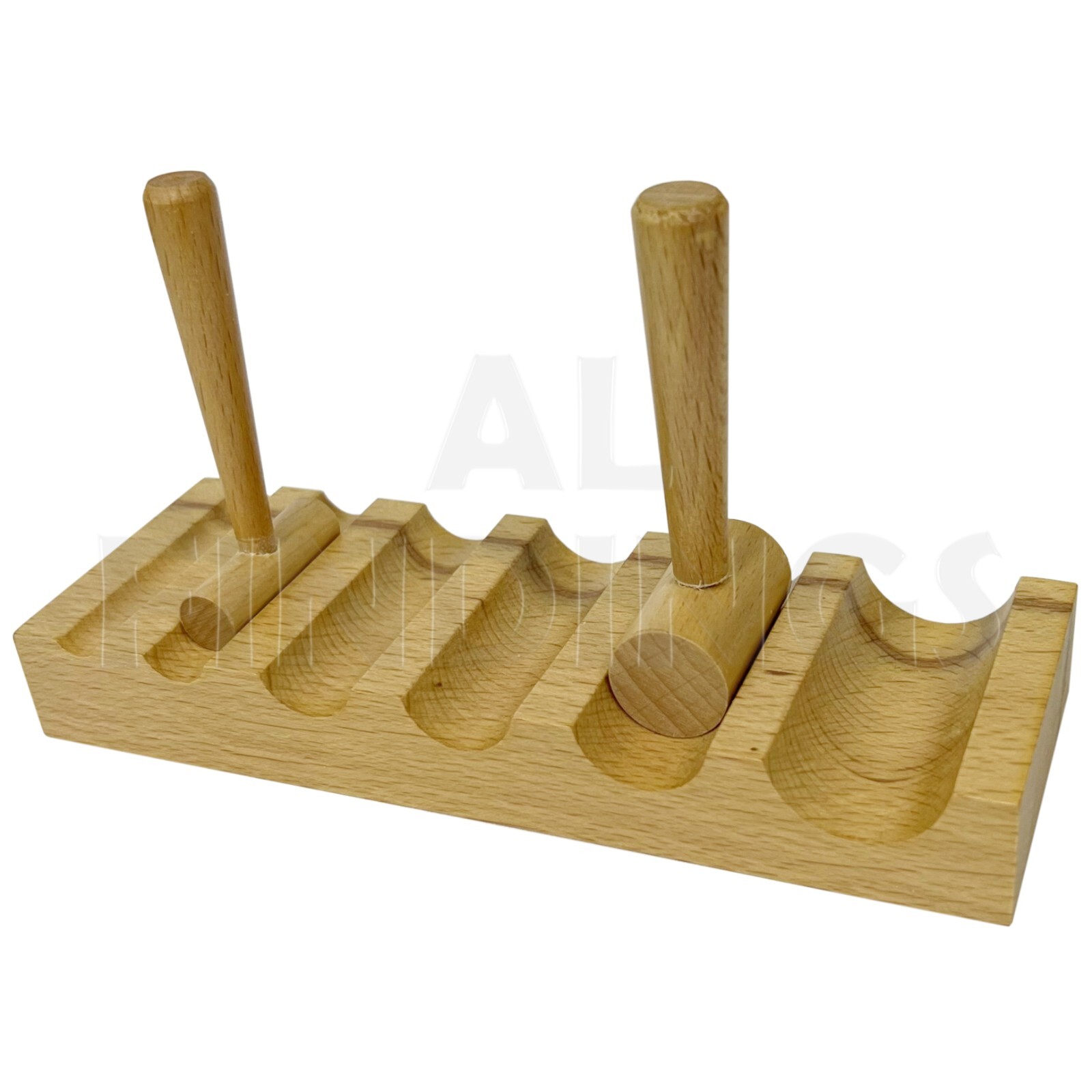 Wooden Swage Block U Channel Shape Forming Set Bars 6 Half Round Wood ...