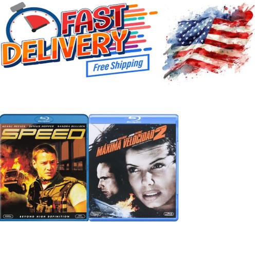 Ultimate Speed Blu-ray Collection: Speed & Speed 2 – Starring Bullock ...