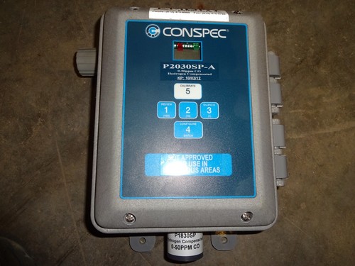 CONSPEC CONTROLS P2030SP-A 0-50 PPM HYDROGEN COMPENSATED | eBay