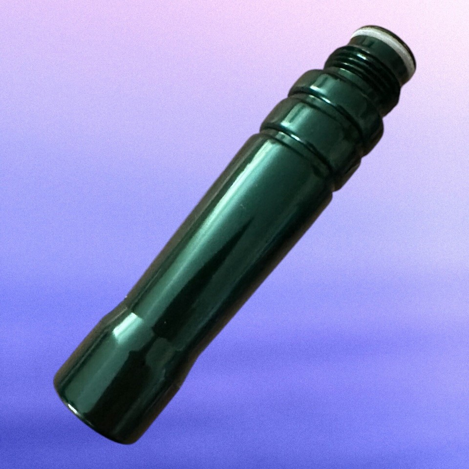 Pure Energy Gloss Dark Green Gas Through Thru Foregrip Grip Paintball ...