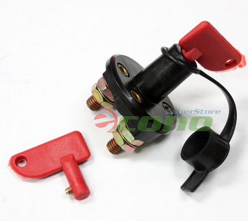 Auto Battery Cut Off Switch Disconnect Kill Solid Brass With 2 ...