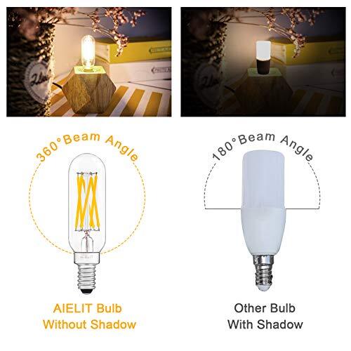 Dimmable T8 Antique Led Light Bulb E12 Small Candelabra Base 60w ...