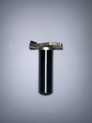 T Slot Router Bit 1/2” Shank 5/32” Cutting Depth 2 Flutes HSS Cutter ...