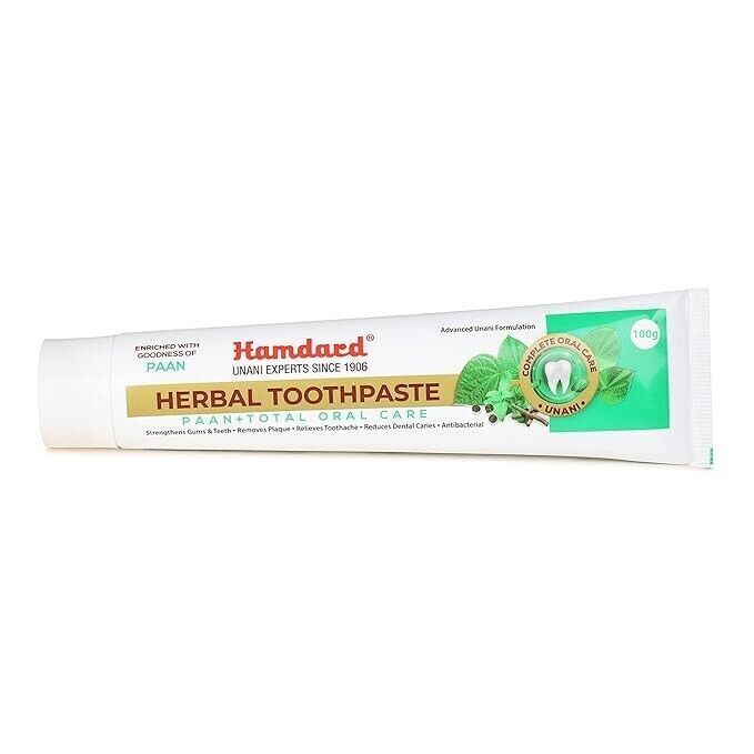 HAMDARD Herbal & Paan | Total Oral Care Antibacterial Toothpaste | Pack ...