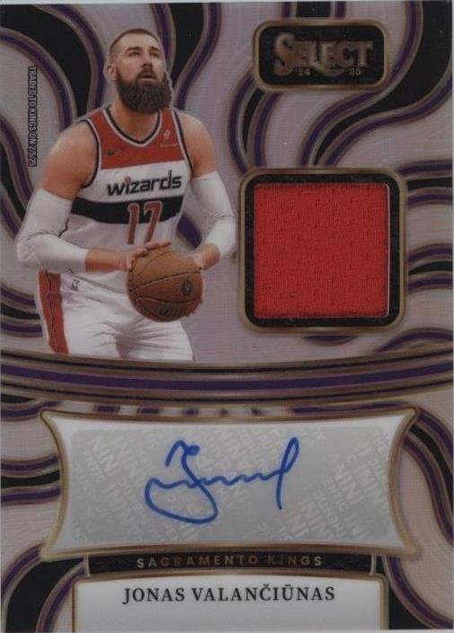 2024-25 Panini Select - Autograph Memorabilia Jonas Valanciunas #AM-VAL ...